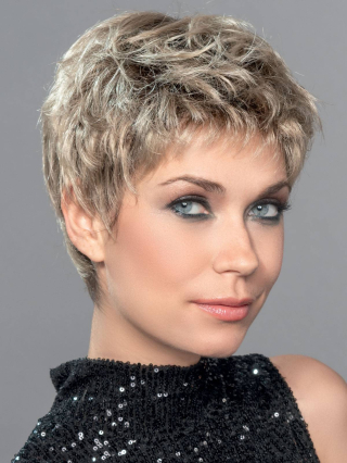 Perruques femme courtes en cheveux naturels ou fibres synthétiques