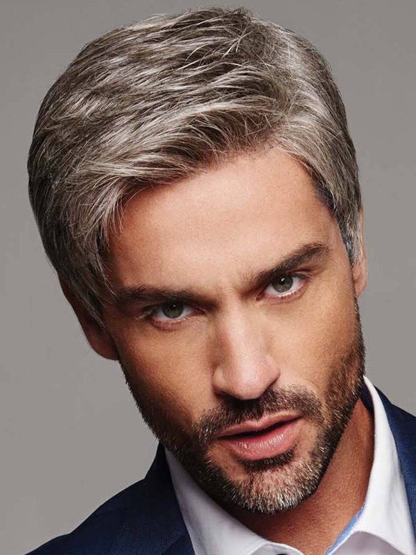 Business Cut Lace - Perruque homme Gisela Mayer, look professionnel naturel