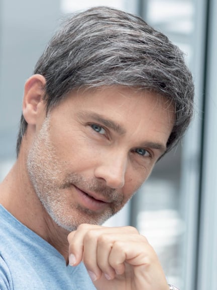 Perruque homme – Cheveux naturels ou synthétiques - Clic Perruques