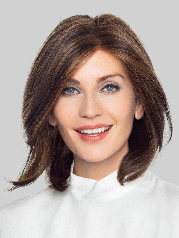 Duo Fiber Lynsey — perruque mi‑longue 30% cheveux naturels | Confort ...