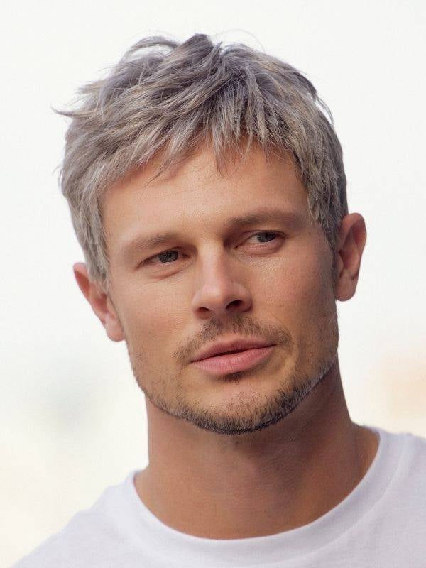 Jean-Luc - Perruque homme NJ Création, naturelle & anti-glisse