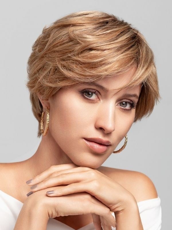 Perruque cheveux naturels Remy Prime Short Lace HH – 14-20 cm